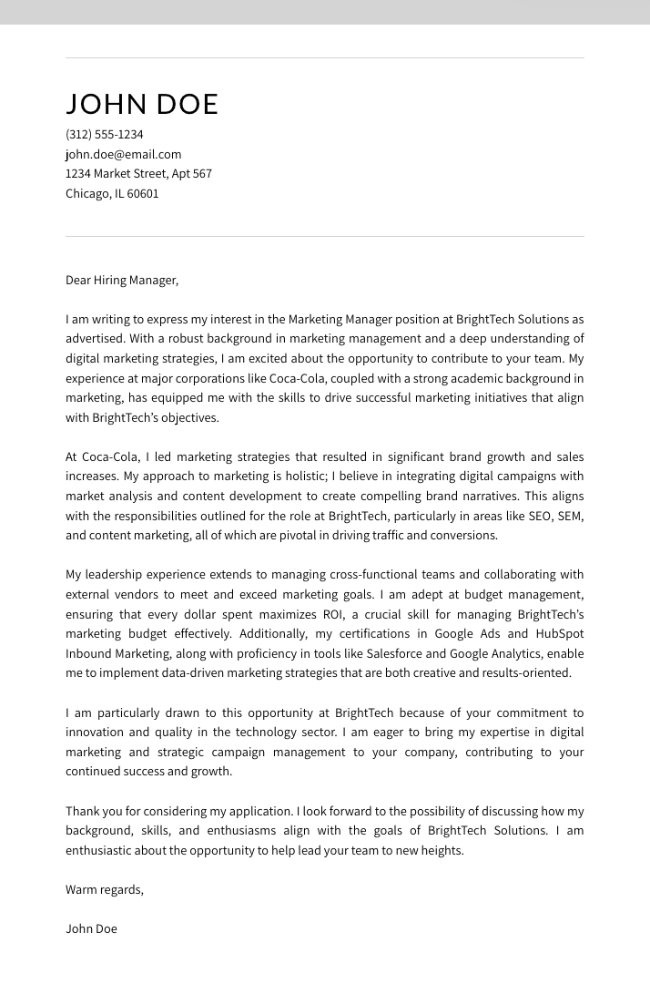 AI Cover Letter Generator - Behired