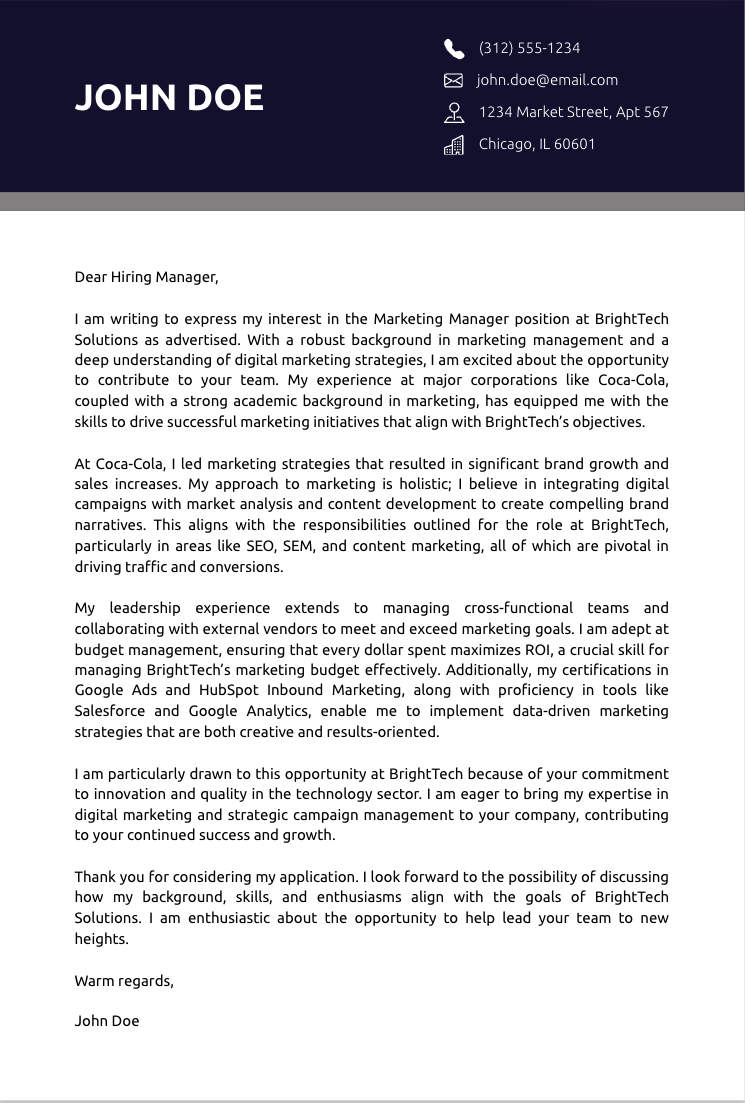 AI Cover Letter Generator - Behired