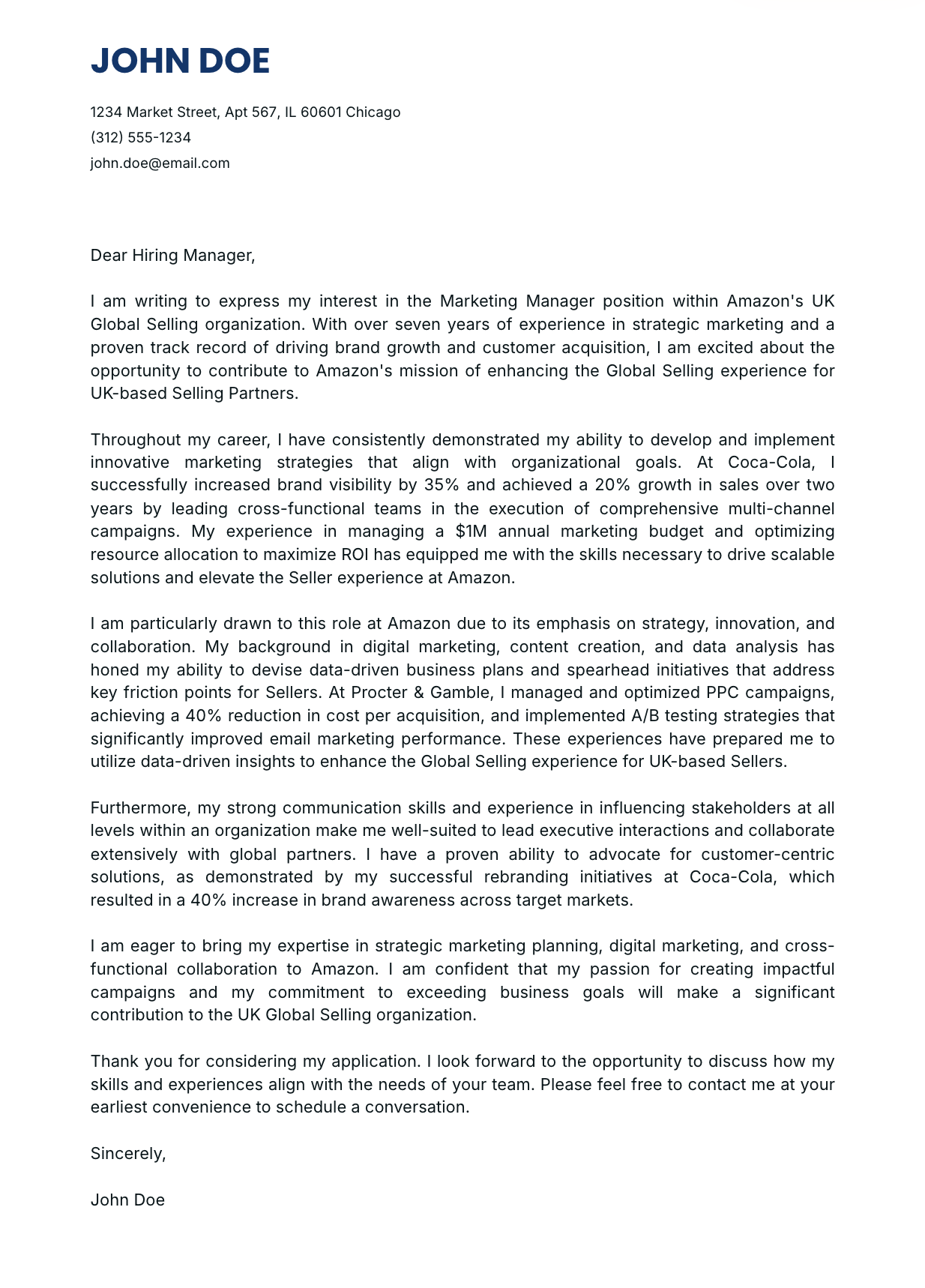 AI Cover Letter Generator - Behired