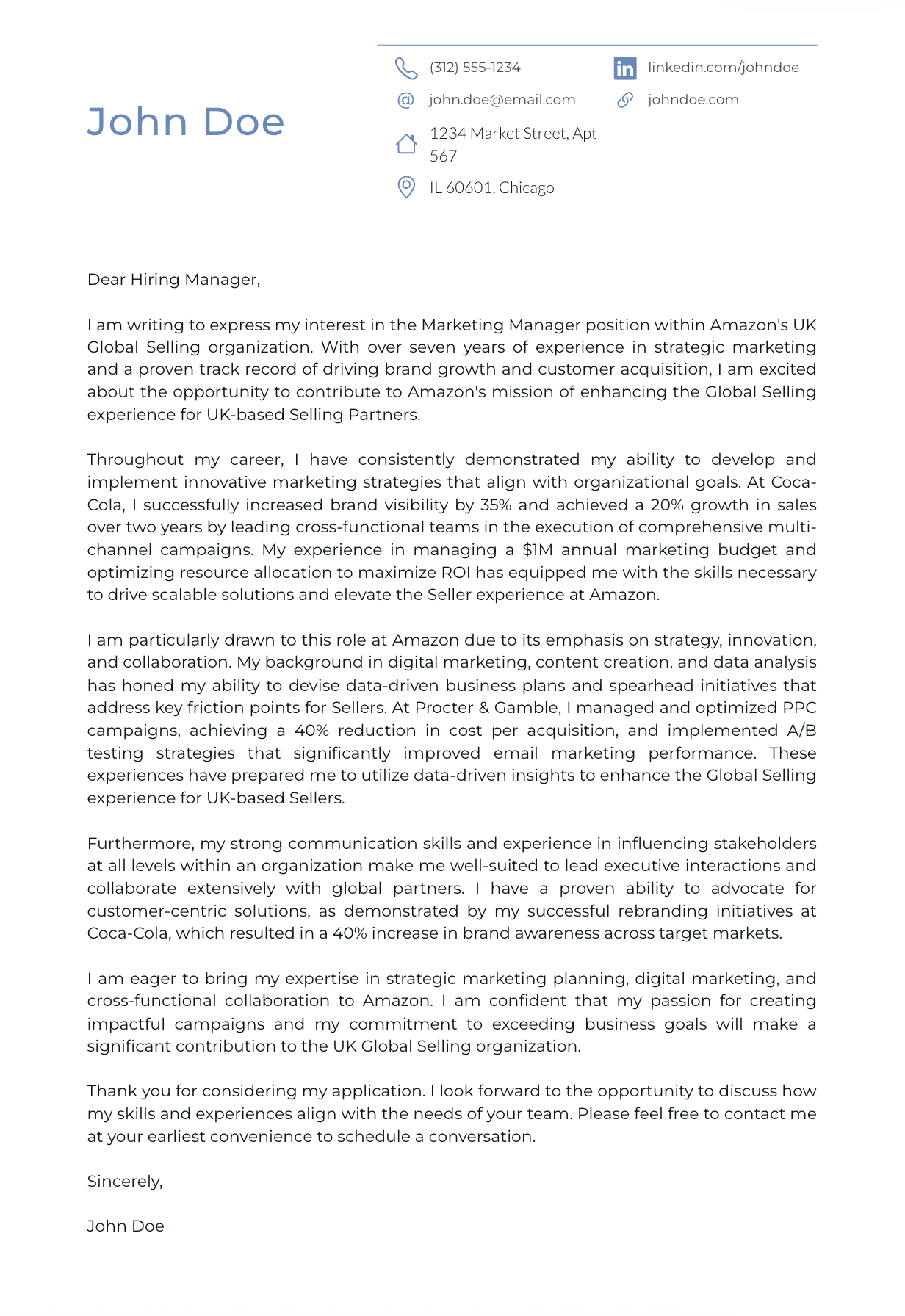 AI Cover Letter Generator - Behired