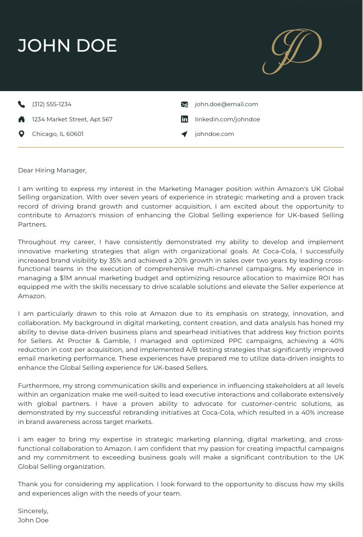 AI Cover Letter Generator - Behired