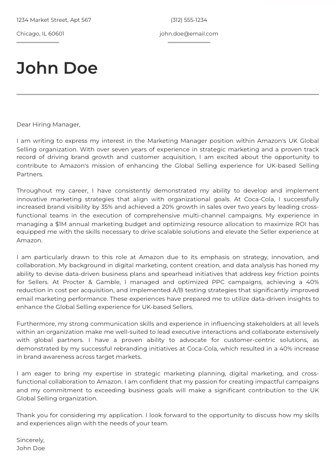 AI Cover Letter Generator - Behired