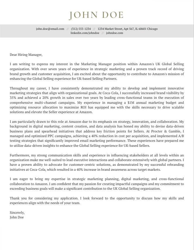 AI Cover Letter Generator - Behired